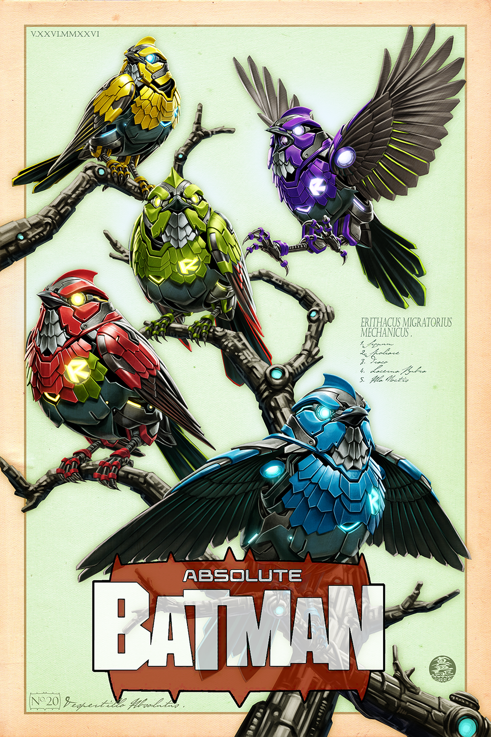 Absolute Batman #20 Mark Brooks Variant – 1st Absolute Robins