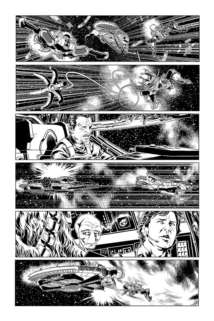 Star Wars Art by Mark Brooks – Official Comic Illustrations & Gallery