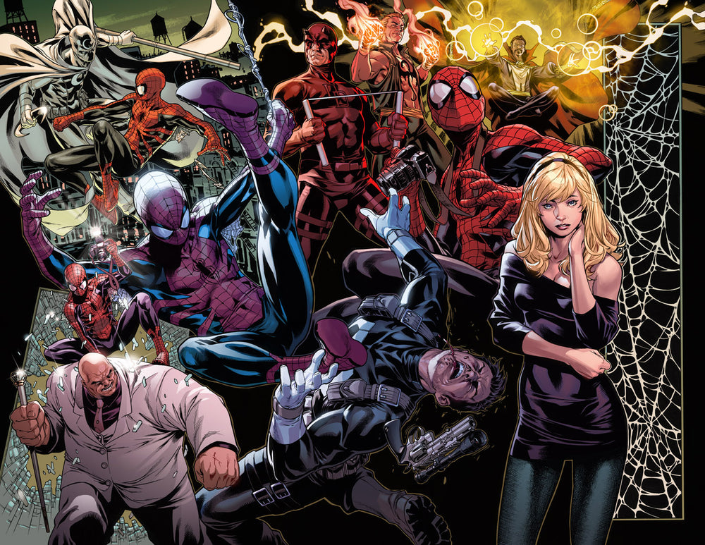Spider-Man Art Gallery by Mark Brooks | Comic Illustrations